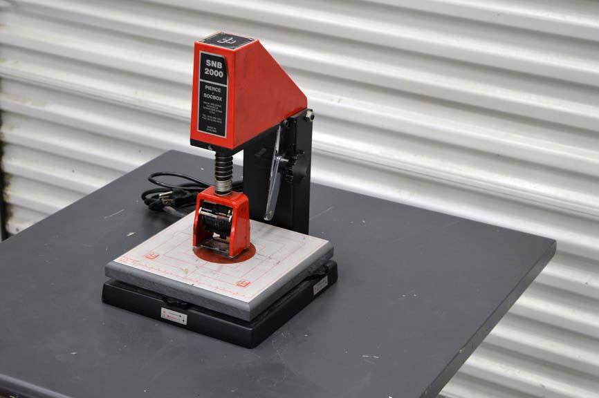 Lot #155: Pierce-Socbox SNB 2000 Sequential Numbering Machine - WireBids
